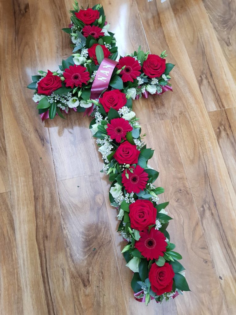 Funeral Shapes - Cross #2 - The Flower Girls Bedford