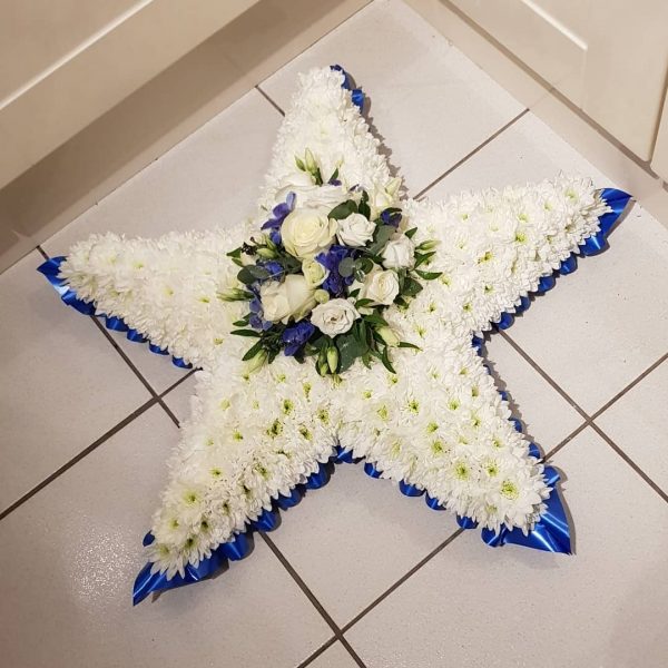 Funeral Shapes - Star - The Flower Girls Bedford